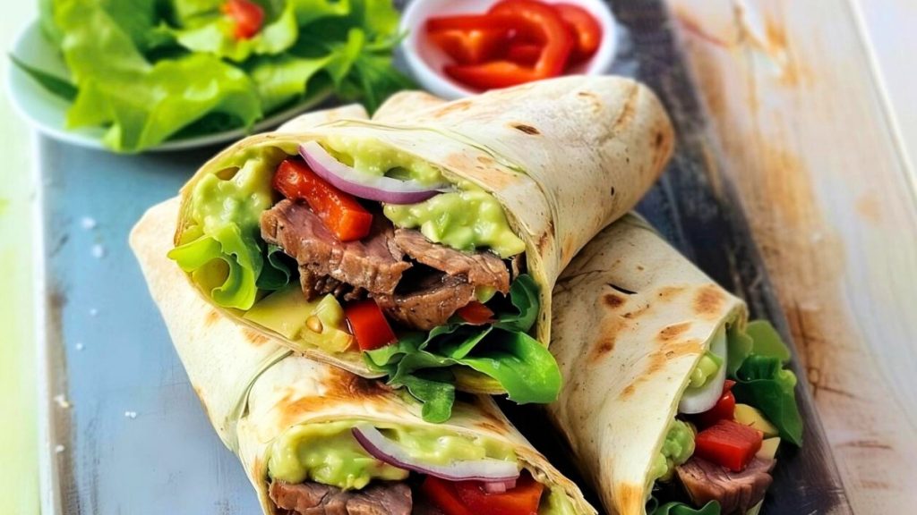 Spicy Grilled Steak Wraps | My Hobby Is Food
